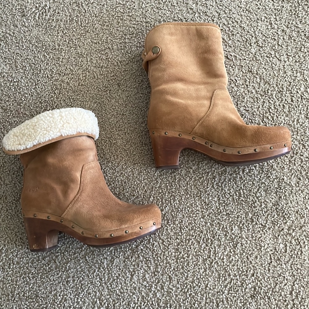 Ugg Lynnea Lynnea Clog Ankle Boots Booties; Size 7 - Gem